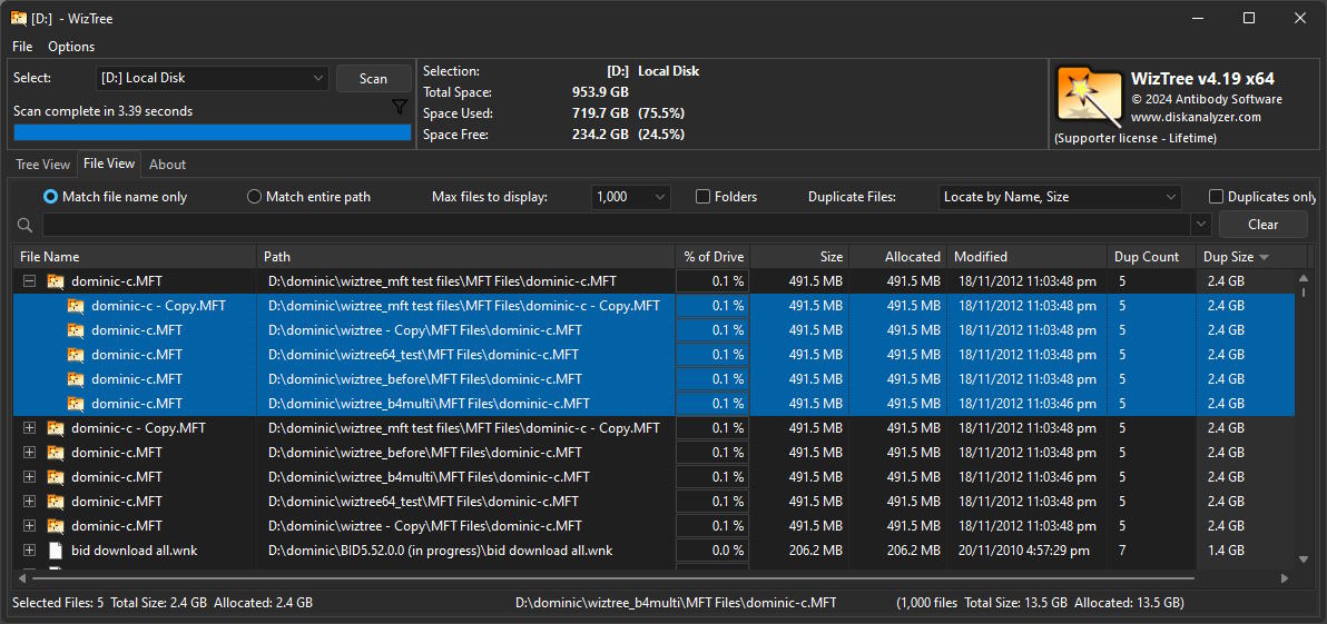 WizTree - The Fastest Disk Space Analyzer WizTree - The Fastest Disk Space Analyzer